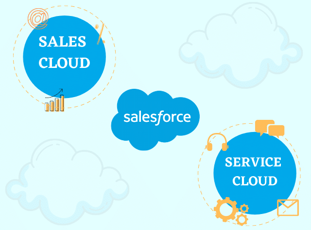 Sales Cloud vs Service Cloud - Key Differences